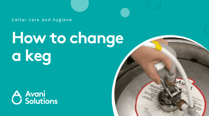 How to change a keg | Avani Solutions